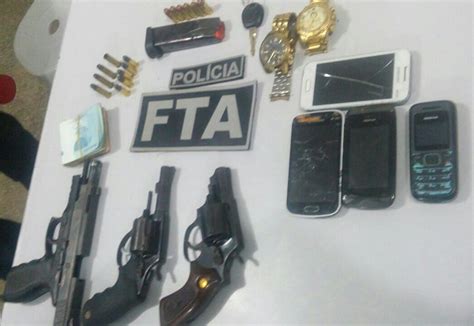 S O Gon Alo Do Amarante Quadrilha Presa Na Posse De Tr S Armas De