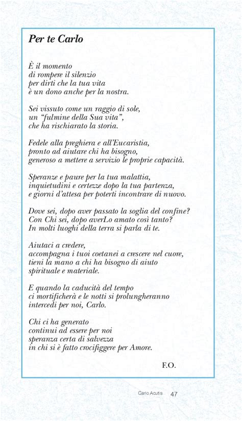 Le preghiere di Carlo Acutis scopri la spiritualità del giovane Beato