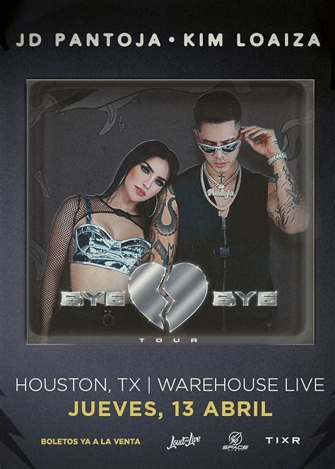 Kim Loaiza And Jd Pantoja Bye Bye Tour At Warehouse Live Thursday