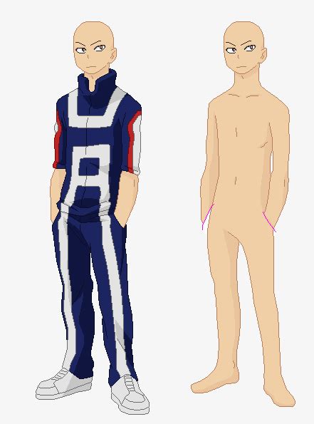 Drawing Base Body Bnha Template