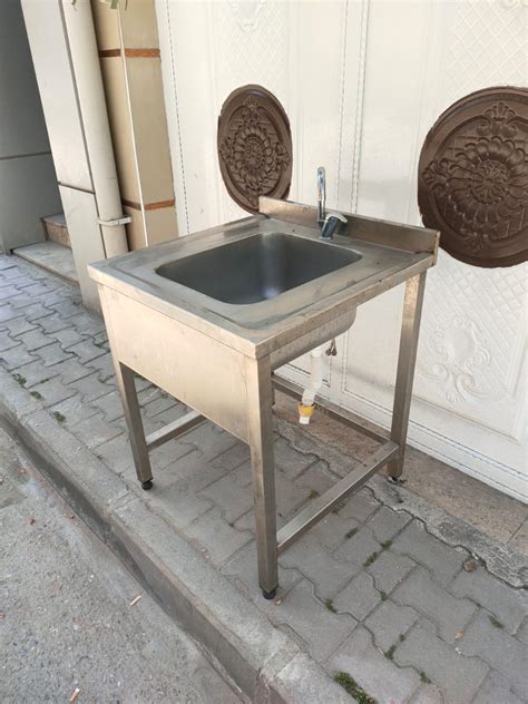 Krom Evye Lavabo Bula K Tezgah Paslanmaz Sanayi Tipi Ev Aletleri