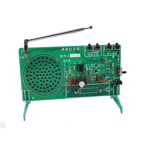 FM Radio DIY Kit RDA5807 FM Radio Receiver 87MHz 108MHz Frequency