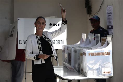 México La oficialista Claudia Sheinbaum se perfila como la nueva
