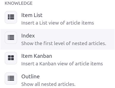 What Is Knowledge Module In Odoo 16