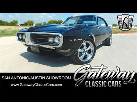 1968 Pontiac Firebird Gateway Classic Cars San Antonio Austin 0082