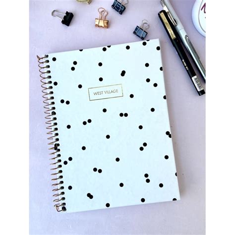 CADERNO ESPIRAL CAPA DURA COLEGIAL 1 MATÉRIA WEST VILLAGE 80 FOLHAS