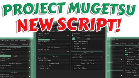 Project MugetsuAuto Redeem Spin Clan WebhookRoblox Script YouTube