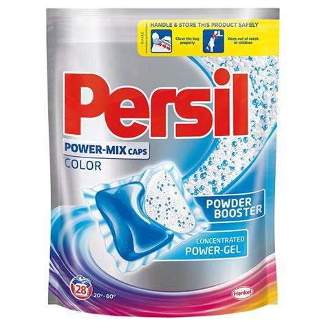 Persil Power Mix Caps Color Kapsułki do prania 658 g 28 sztuk