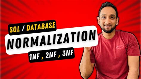 Complete Guide To Database Normalization In SQL YouTube