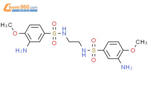 94232 03 8 Benzenesulfonamide N N 1 2 Ethanediylbis 3 Amino 4 Methoxy