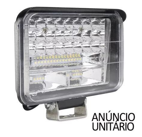 Farol Auxiliar 144w Led Duas Fases Foco Flood Spot Universal MercadoLivre