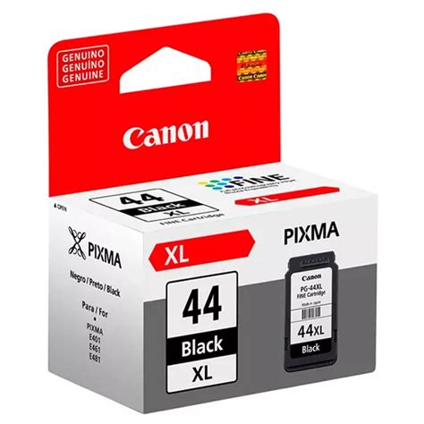 CARTUCHO DE TINTA CANON PG 44 XL NEGRO 9060B001AA Pedidos
