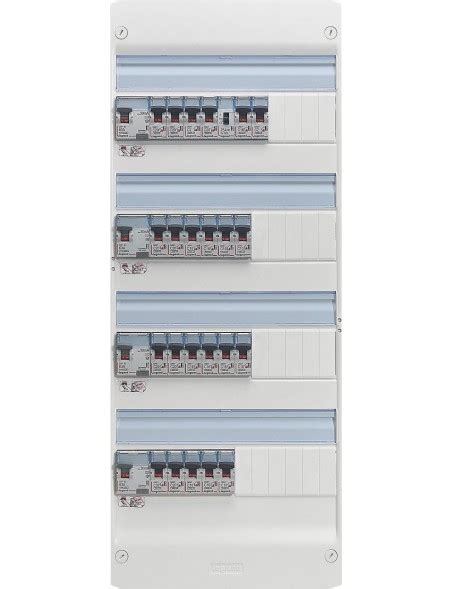 Legrand Tableau Drivia 4 rangées Evolué pré équipé pour T6 Réf 093069