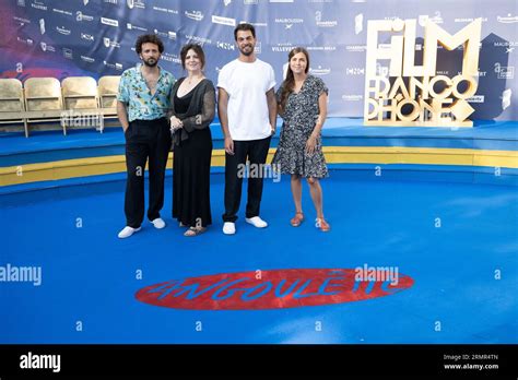 Angouleme France 24th Aug 2023 Director Julien Carpentier Agnes