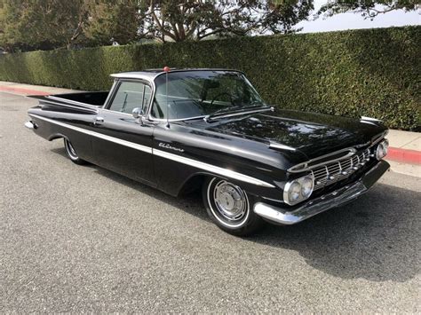 Chevrolet El Camino Black Rwd Manual For Sale Chevrolet El