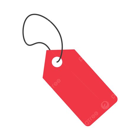 Red Discount Label Sale Price Tag Vector Red Discount Label Sale