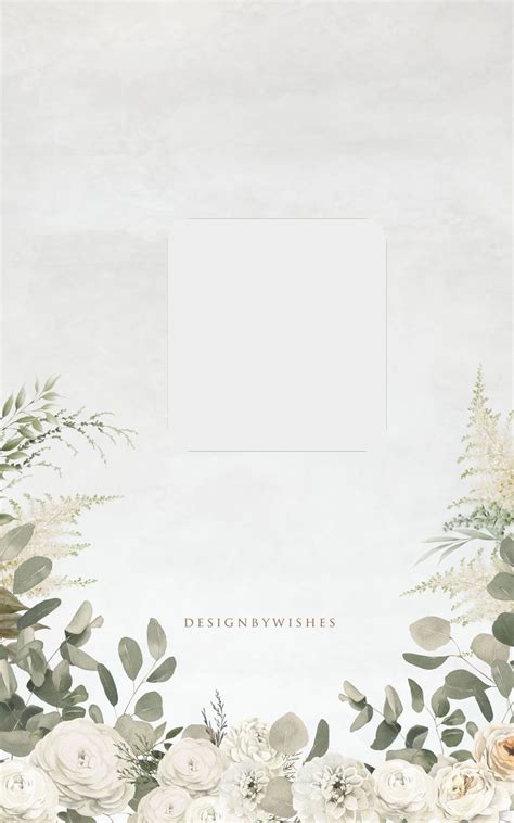 14 Minimalist Greenery Dark Green Leaves Canva Wedding Invitation