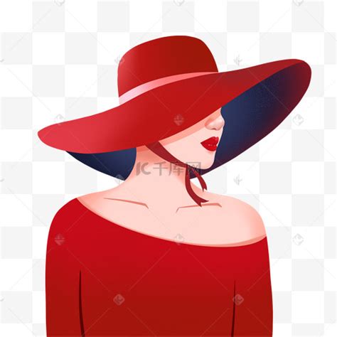 戴帽子的时尚美女图片 戴帽子的时尚美女图片素材免费下载 千库网