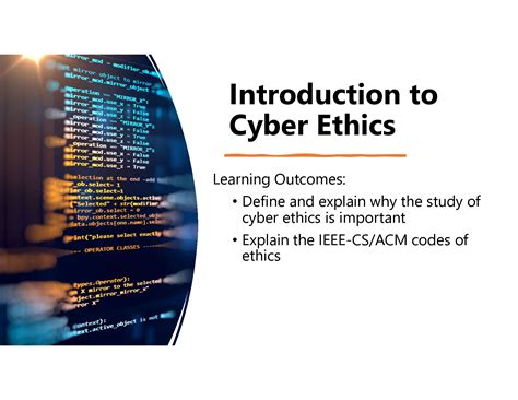 Solution Introduction To Cyber Ethics Ppt Studypool