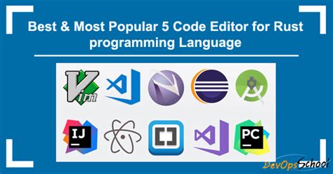Top 5 Best Code Editor For Best Programming Language DevOpsSchool