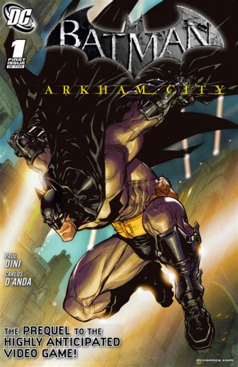 Batman Arkham City Prequel Comicbook Out Now Video Games Blogger
