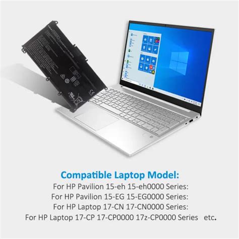 HW03XL Laptop Battery For HP Pavilion 15 EG 15 EH Kingsener