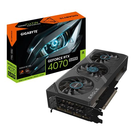 VGA การดแสดงผล GIGABYTE GEFORCE RTX 4070 SUPER EAGLE OC 12G 12GB