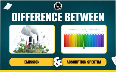 Difference Between Emission And Absorption Spectra