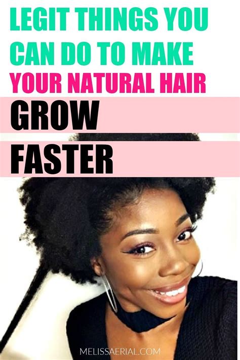 How To Grow Natural Hair Faster In A Week Tips And Tricks Favorite