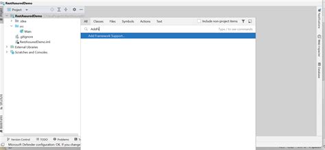 I Can T Find Frameworks In Add Frameworks Support In Idea Ides