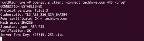 Understanding OpenSSL Commands A Comprehensive Guide Tech Hyme