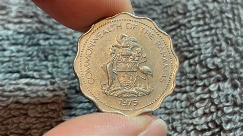 1975 Bahamas 10 Cents Coin Values Information Mintage History And