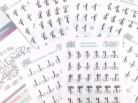 Adorna Tus Letterings Con Florituras Fabulosas Cristel Design