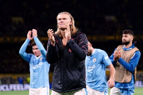 Pep Guardiola I Dont Judge Erling Haaland On Scoring Goals The