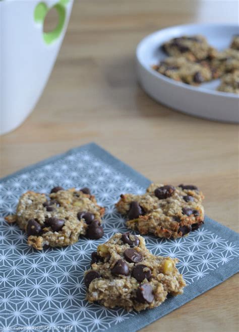 Cookies aux Flocons d Avoine et à la Banane sans œuf sans farine