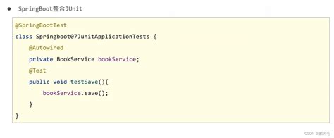 springboot学习 三 整合第三方技术 junit and mybatis and druid and mybatisplus springboot整合junit在测试类上中要使用以下哪个