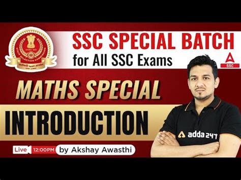 SSC Exams 2023 Maths For All SSC Exams By Akshay Awasthi