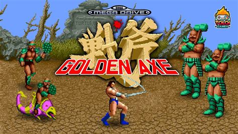 Golden Axe Mega Drive Gameplay At Zerar Youtube