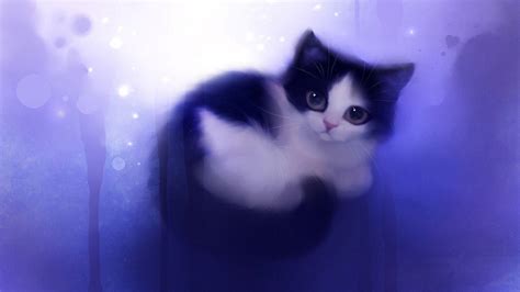 Kawaii Cat Aesthetic Desktop Wallpapers Wallpaper Cave