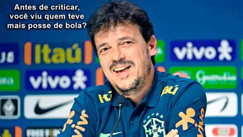 Web faz memes derrota do Brasil para o Uruguai Diniz é o principal