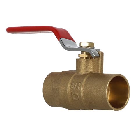 VÁLVULA DE ESFERA SOLDABLE 3 4 DE PULGADA DORADO DICA The Home Depot