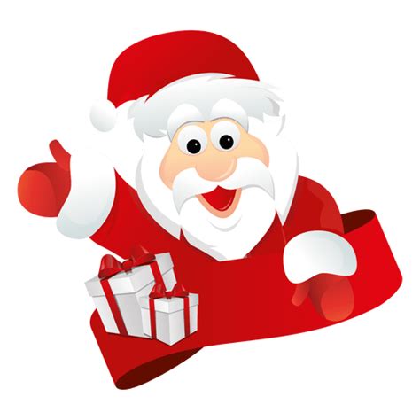 Designs PNG De Cartoon Papai Noel Para Camisetas E Merch