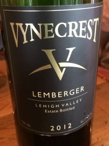 Vynecrest Lemberger Vivino US