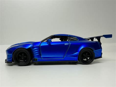 Nissan GTR R35 1 24 Blau Jada Toys Kaufen Auf Ricardo