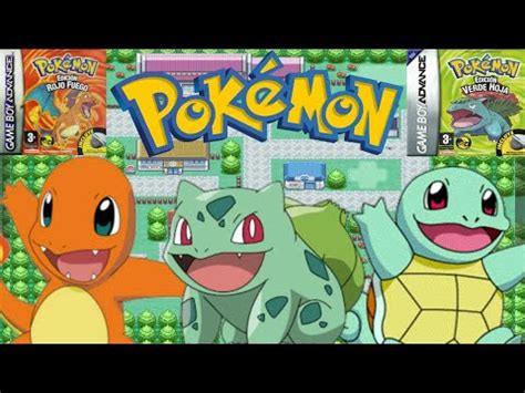 Como Obtener Los Tres Pokemon Iniciales Pokemon Rojo Fuego Gba Youtube