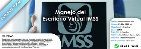 Manejo Del Escritorio Virtual Del IMSS Asesoria IMSS Construccion Y