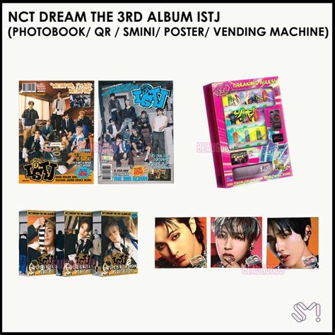 Jual Nct Dream Istj The Rd Album Photobook Smini Qr Poster Vending