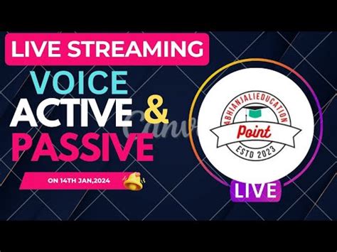 Voice Active And Passive Voice How To Change Active Voice Into