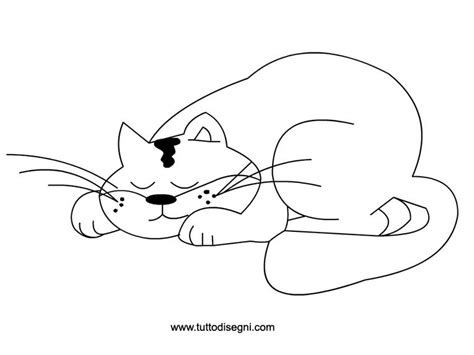 Gatto Da Stampare E Colorare TuttoDisegni