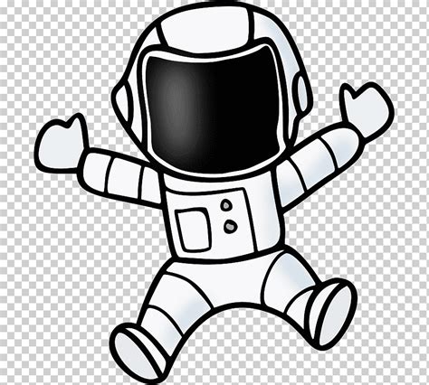 Descarga Gratis Astronauta Traje Espacial Dibujo Astronauta Blanco